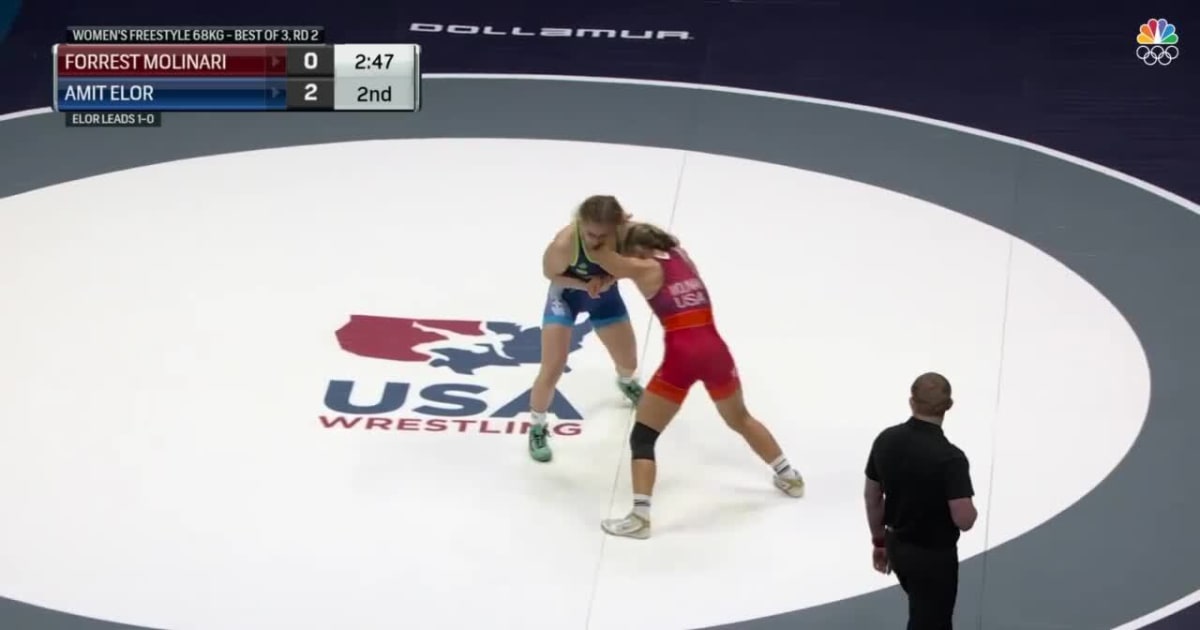 Team USA | Amit Elor Defeats Forrest Molinari in the Women's 68 kg. Freestyle Finals at 2024 U.S ...